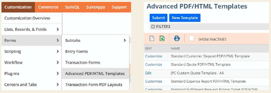 How to Leverage NetSuite Advanced PDF/HTML Templates