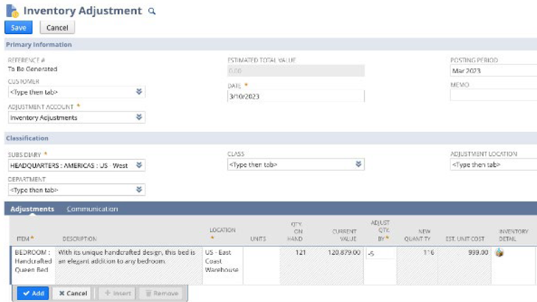 How to optimise your use of NetSuite Inventory Management